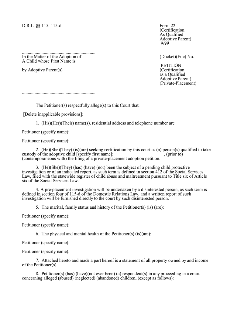 D R L 115 115 D Form 22 Certification As Qualified Fill Out And Sign D R L 115 115 D Form 22 Certification As Qualified Fill Out And Sign