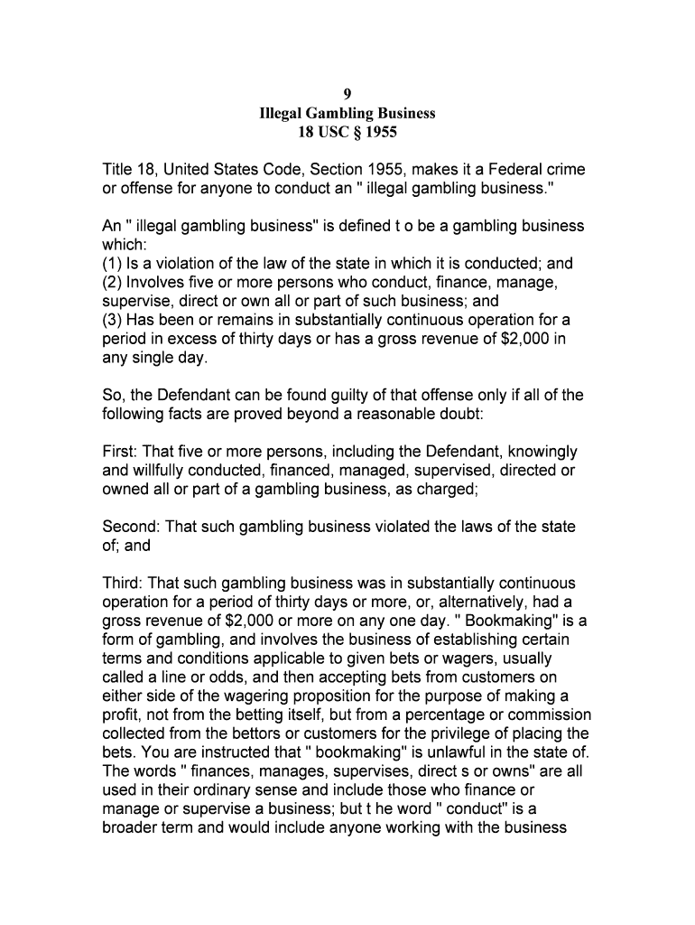 USC02 18 USC Ch 95 RACKETEERING United States Code Form Fill Out And USC02 18 USC Ch 95 RACKETEERING United States Code Form Fill Out And