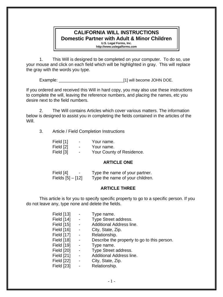 California Will Form Fill Out And Sign Printable PDF Template SignNow California Will Form Fill Out And Sign Printable PDF Template SignNow