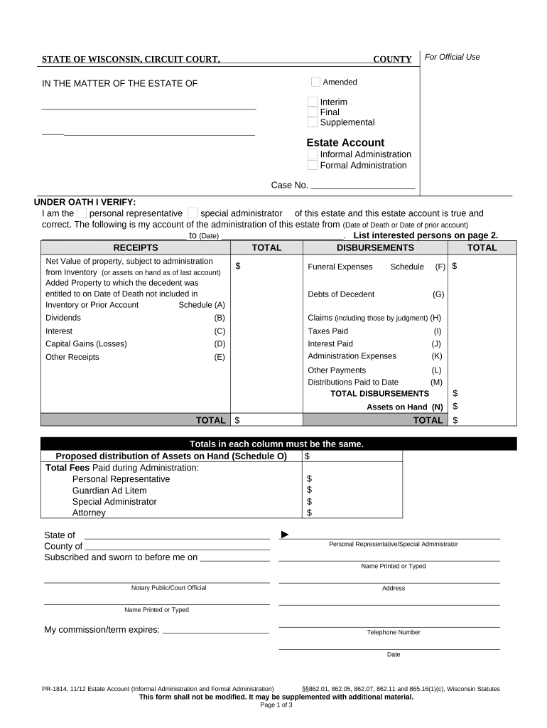 Account Informal Fill Out And Sign Printable PDF Template SignNow