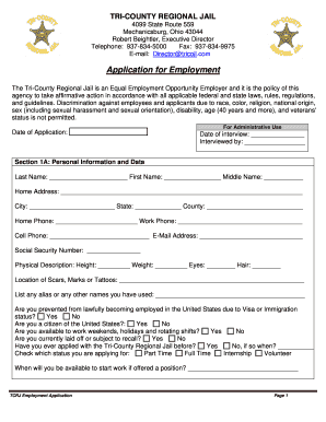 Correctional Paperwork