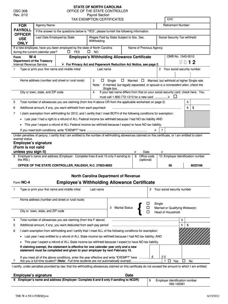 W4 Form Fill Out And Sign Printable PDF Template AirSlate SignNow