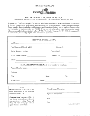 Maryland Board Of Nursing