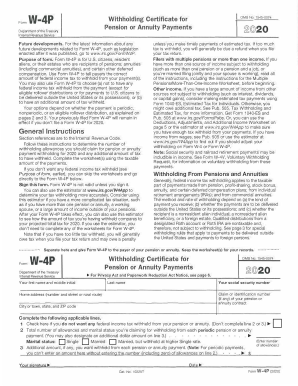 Irs W4p Form 2023 - Printable Forms Free Online