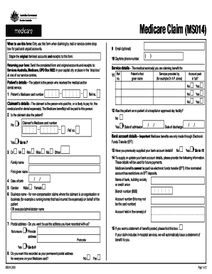 Medicare Reimbursement Form 2023 - Printable Forms Free Online