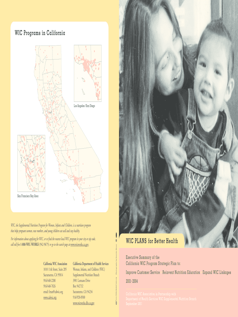 WIC Report California WIC Association Form - Fill Out and Sign ...
