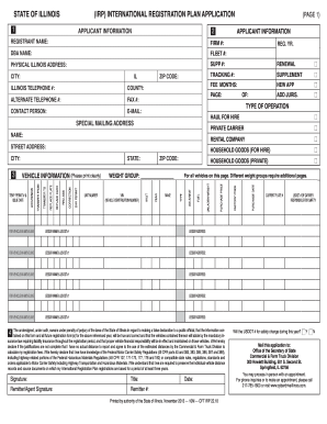 Illinois irp - Fill Out and Sign Printable PDF Template | SignNow