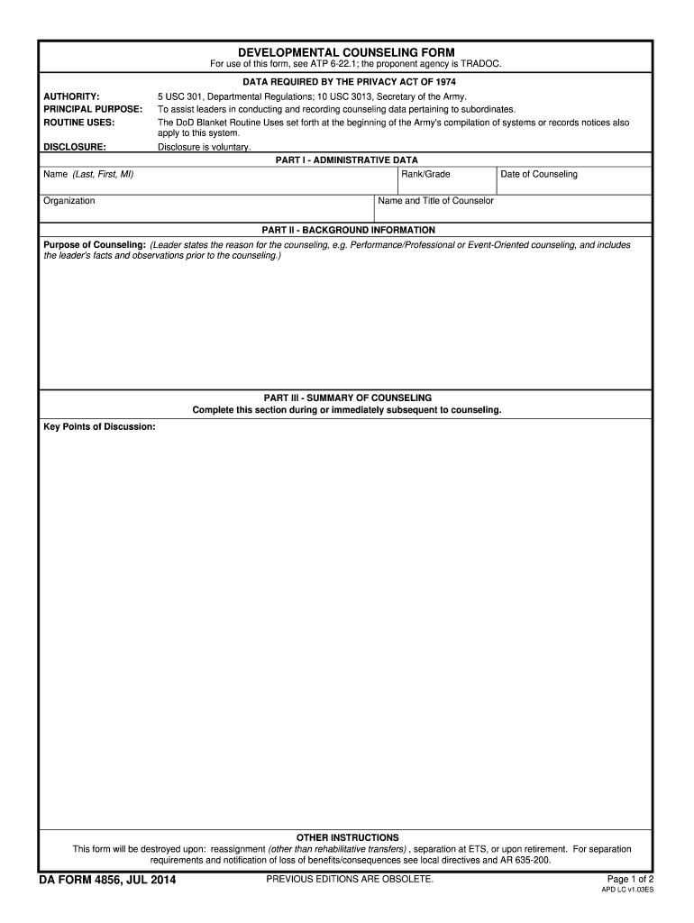 Da Form 4956 Fillable Printable Forms Free Online Da Form 4956 Fillable Printable Forms Free Online
