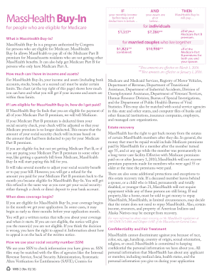 Masshealth buy in - Fill Out and Sign Printable PDF Template | SignNow
