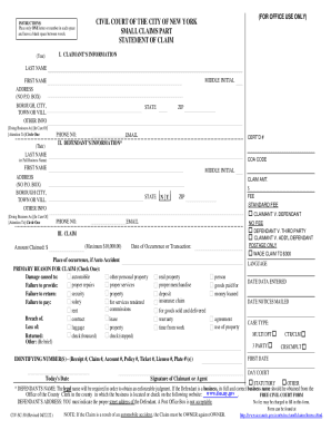 Ma Small Claim Form Fill Out And Sign Printable Pdf Coordinated