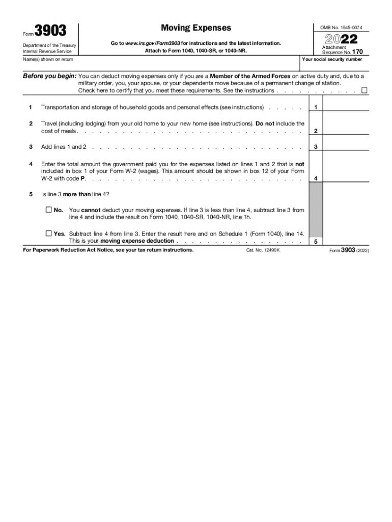 Moving Expenses Taxes Fill Out And Sign Printable PDF Template SignNow
