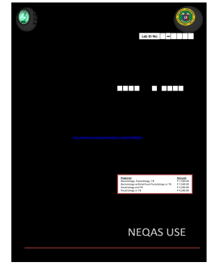 Neqas parasitology 2017 form - Fill Out and Sign Printable PDF Template ...