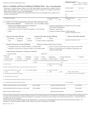 Abc License Online Application Form 2023 - Printable Forms Free Online