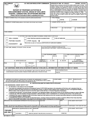 Nrcform - Fill Out and Sign Printable PDF Template | SignNow