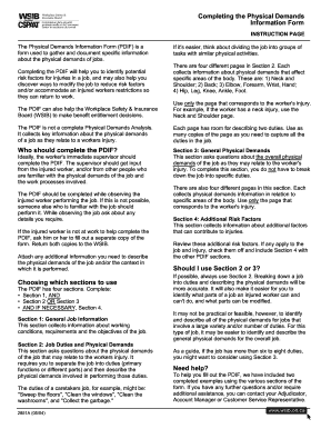 Physical demands information form - Fill Out and Sign Printable PDF ...