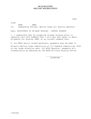 Military Housing Office - Marine Corps Air Station Beaufort - beaufort ...
